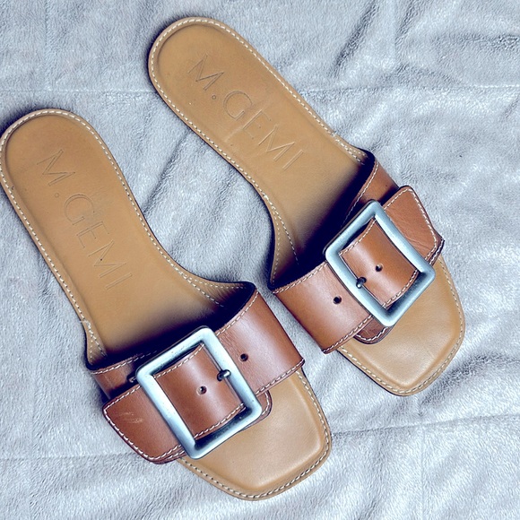 M. Gemi | Shoes | M Gemi The Opanca Buckle Slide Sandals | Poshmark